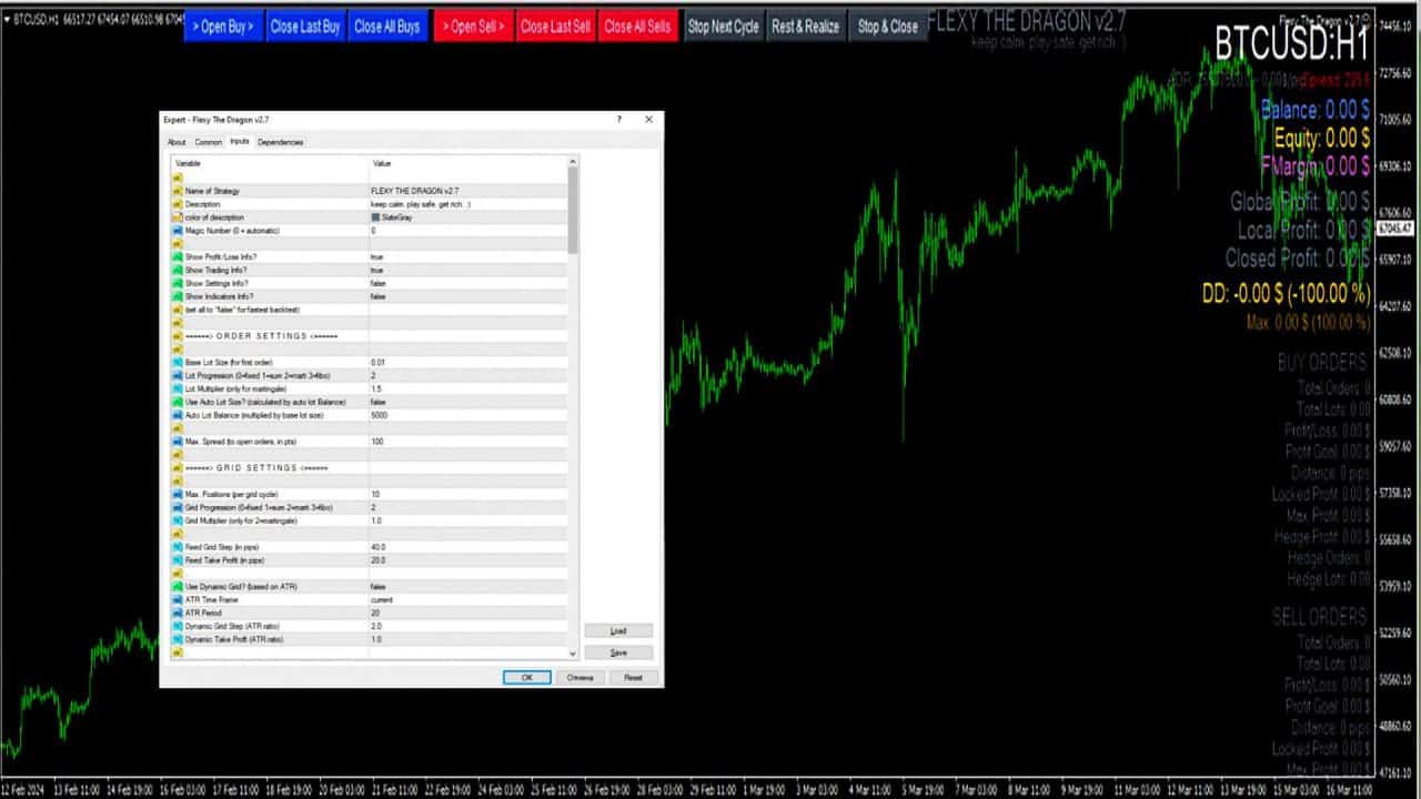 Flexy The Dragon EA MT4 V2.7 - CheaperForex