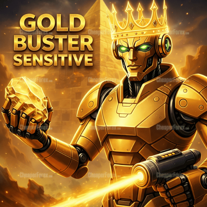 Gold Buster Sensitive EA MT5 (Available) – Neural Network Gold Trading ...