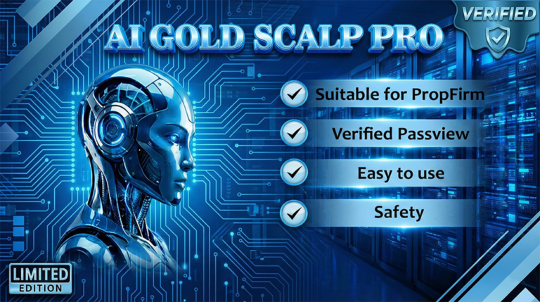 AI Gold Scalp Pro EA MT5 (Buy) | Self-Learning Gold Scalper — 89% Win Rate